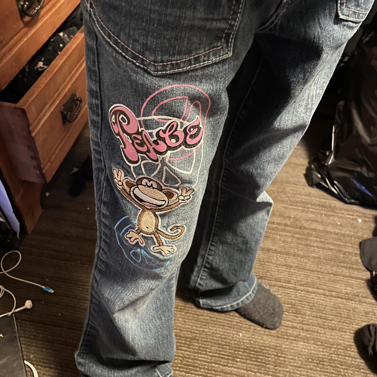 vintage bobby jack jeans size girls 14 fits like... - Depop