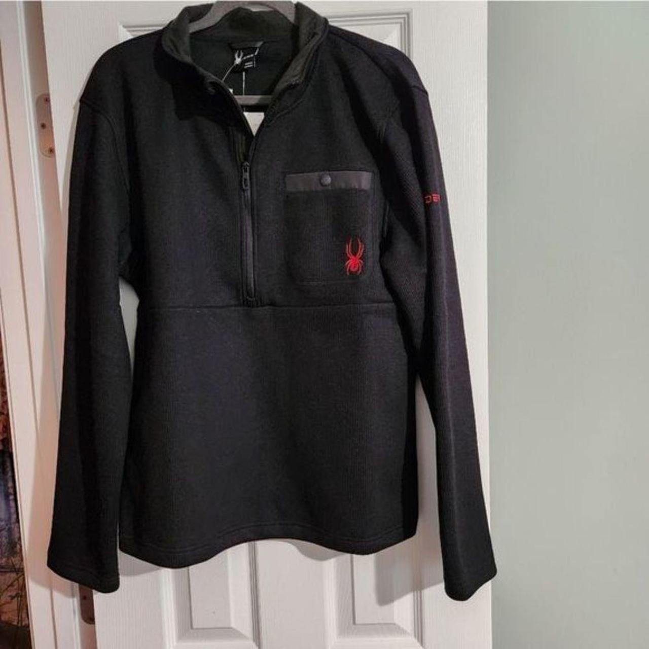 Spyder Half Zip Sweatshirt MEDIUM SPYDER Half Zip... - Depop