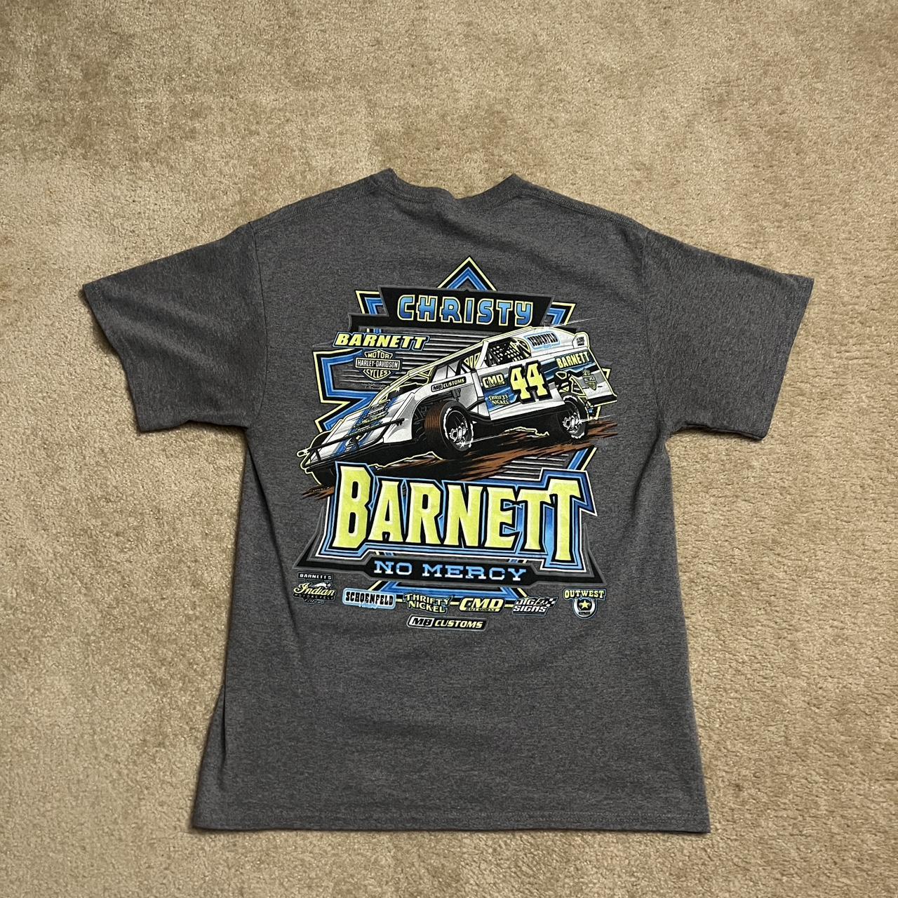 Christy Barnett T-Shirt (M) Good Condition - Depop