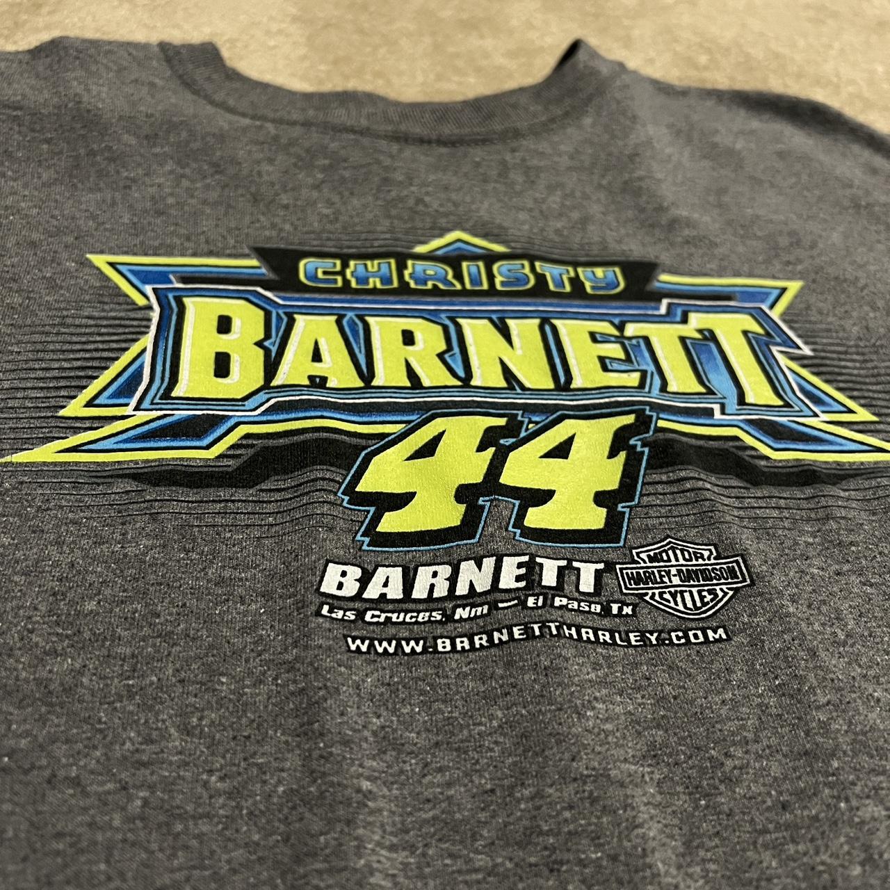 Christy Barnett T-Shirt (M) Good Condition - Depop