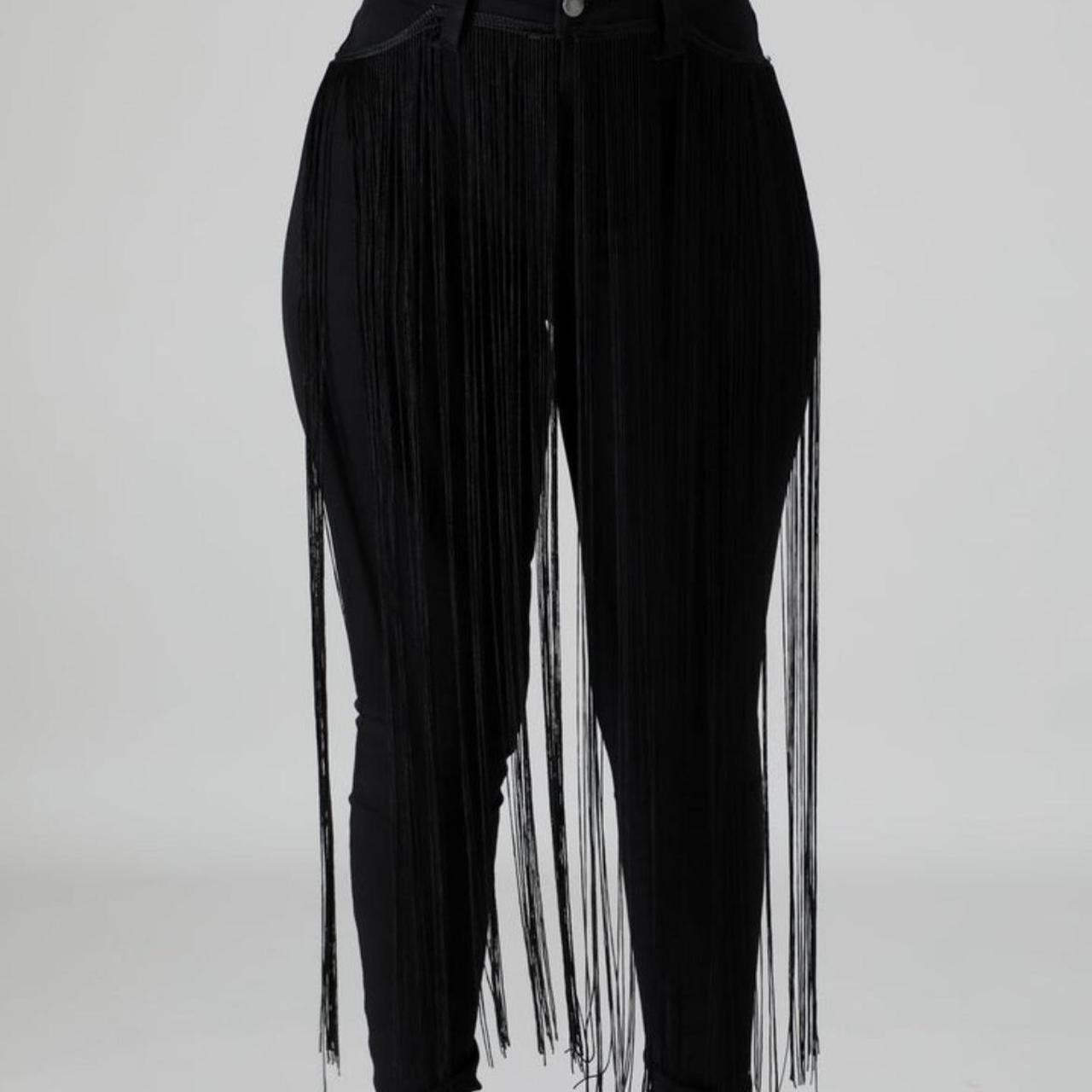 Black On Black Shingle Pants Brand: AP Blue By... - Depop