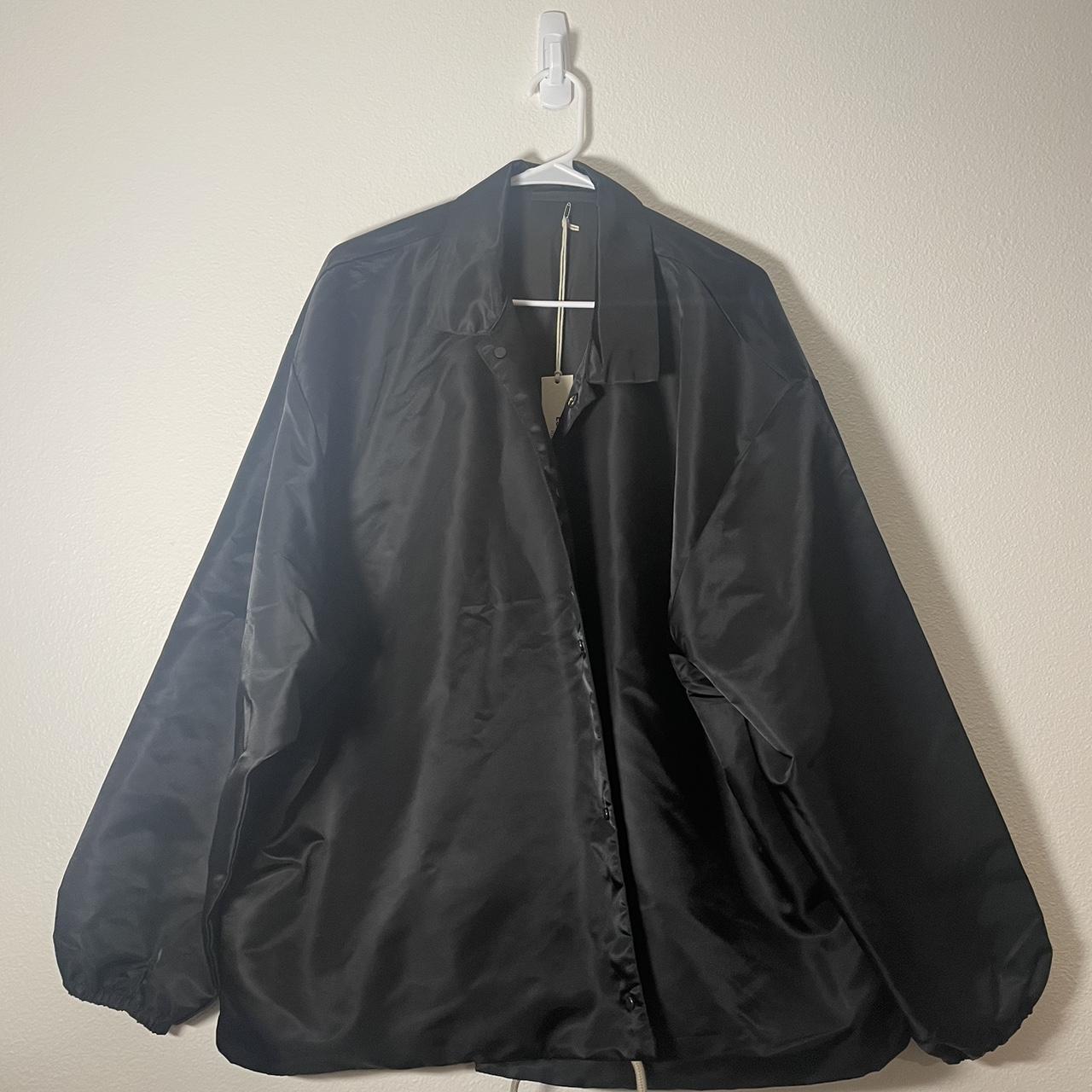 Essentials Button-up Oversized Windbreaker fit... - Depop