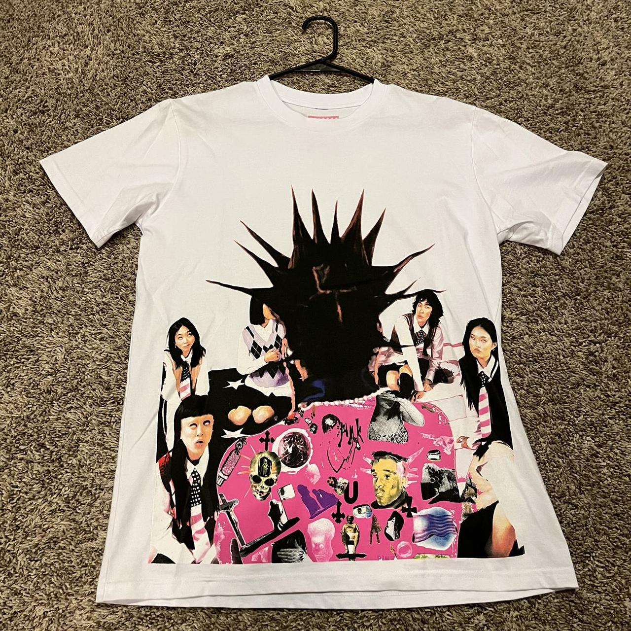 Lil Uzi Vert Pink Tape Tour Merch Tee #liluzivert... - Depop