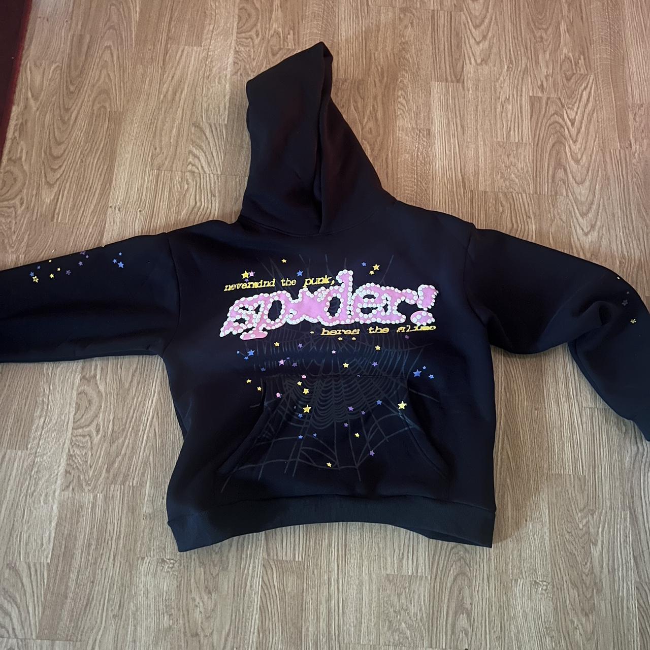 SP5DER HOODIE V2 AUTHENTIC dm ig @4drank4 depop... - Depop