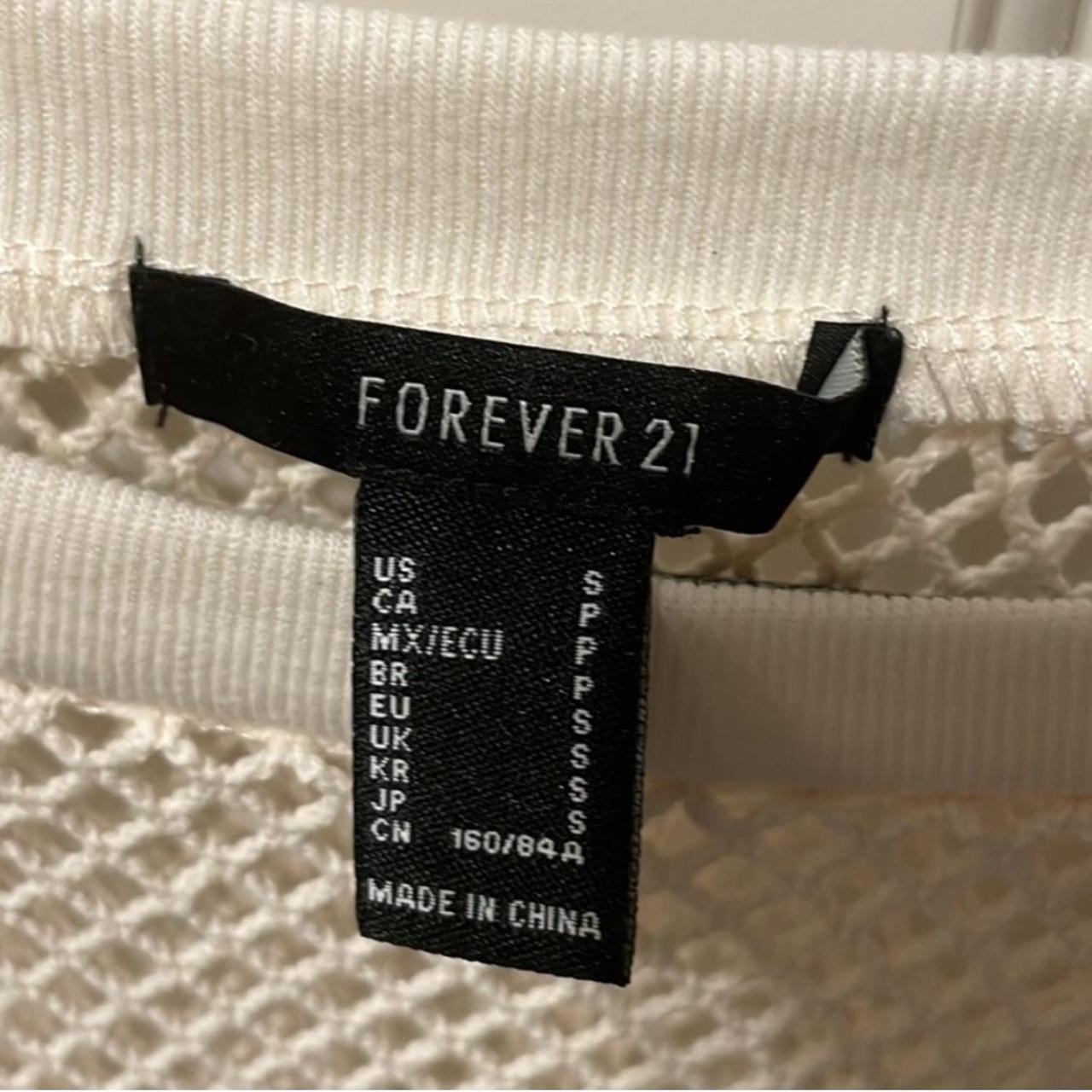 Forever21 Fishnet Los Angeles Swimsuit Coverup Size:... - Depop