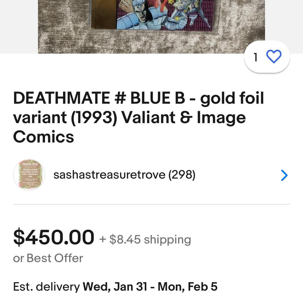 1993 Deathmate Prologue Comic Brand:... - Depop