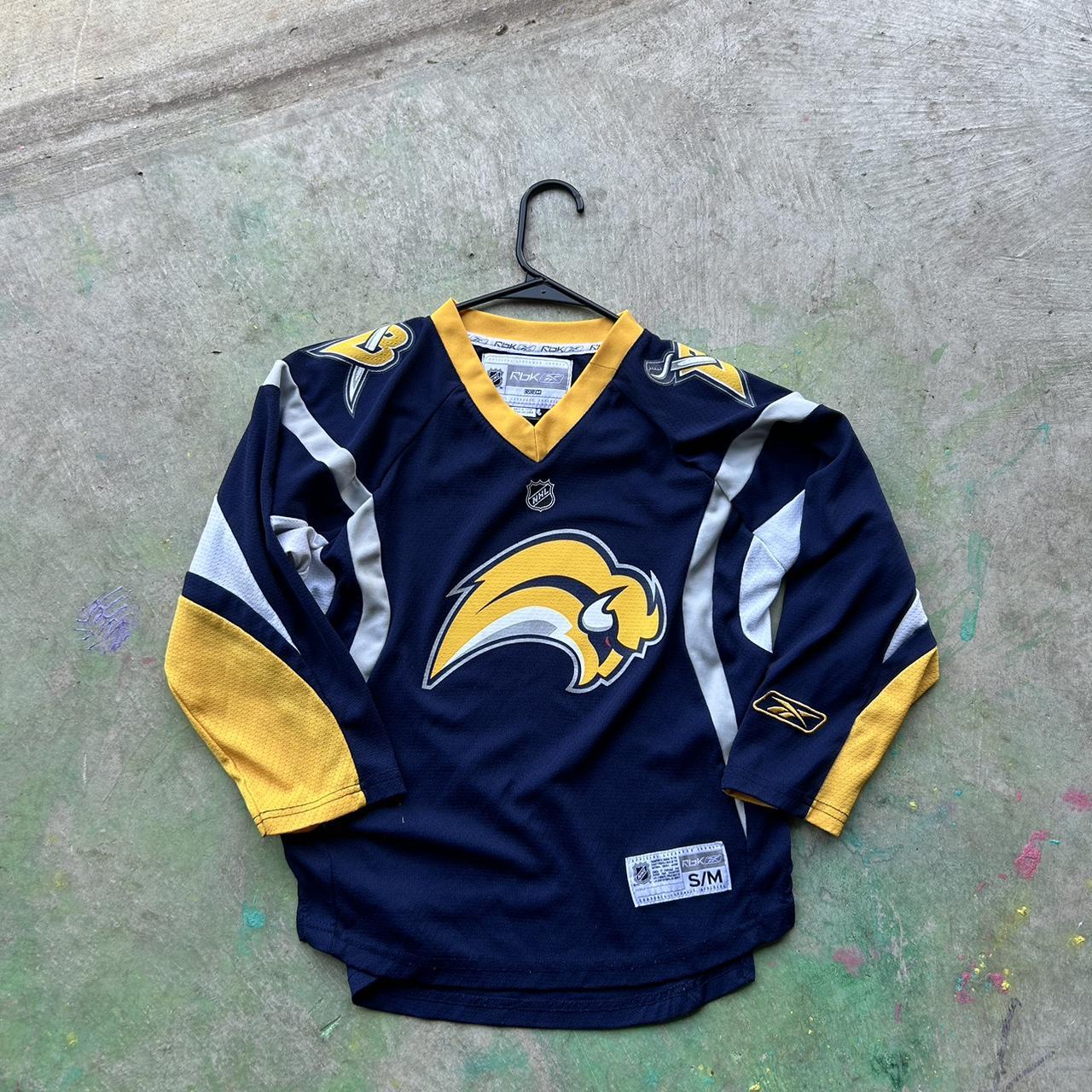 Kids nhl Reebok buffalo sabres jersey... - Depop