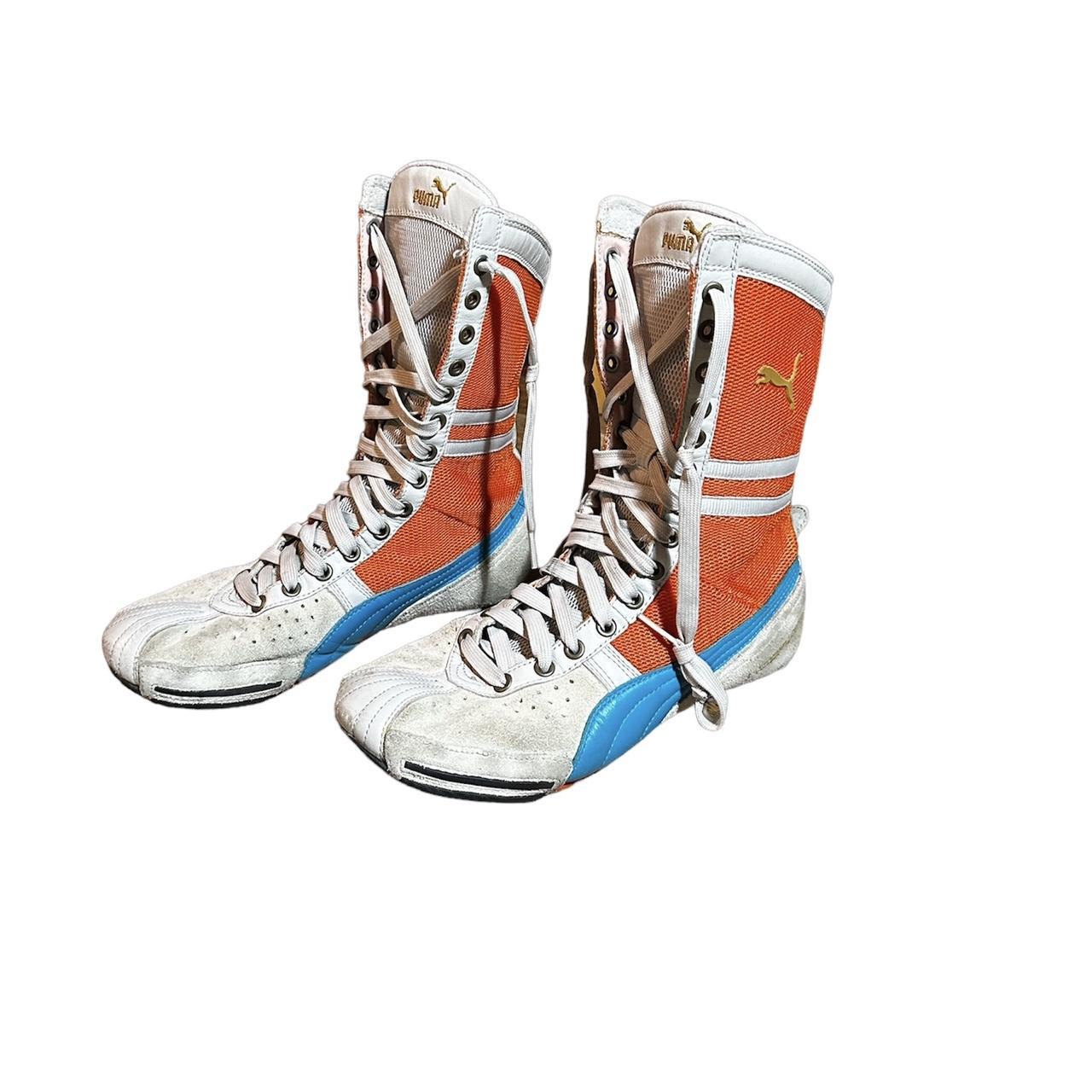 Puma Wrestling Boot Vintage , cleaning out my... - Depop