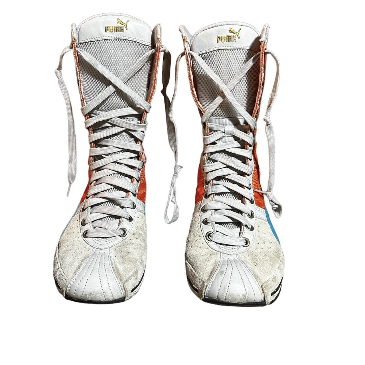 Puma Wrestling Boot Vintage , cleaning out my... - Depop