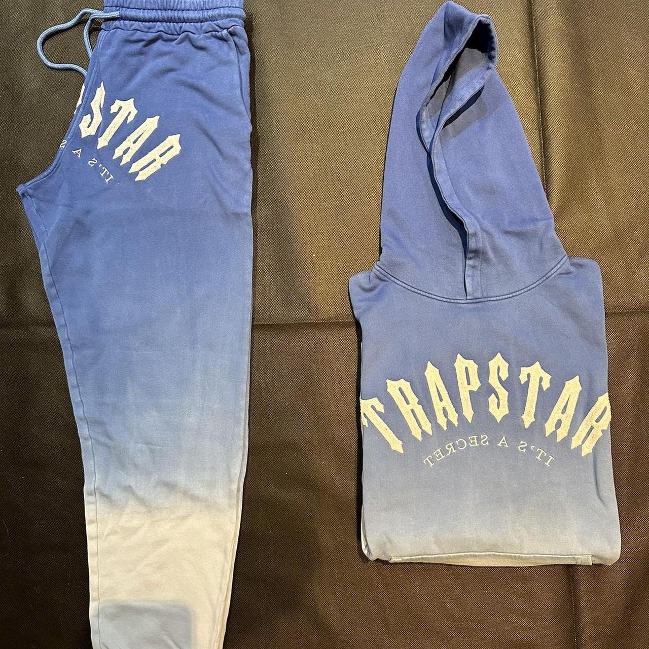 Trapstar Blue Gradient Tracksuit. Brand new - Depop