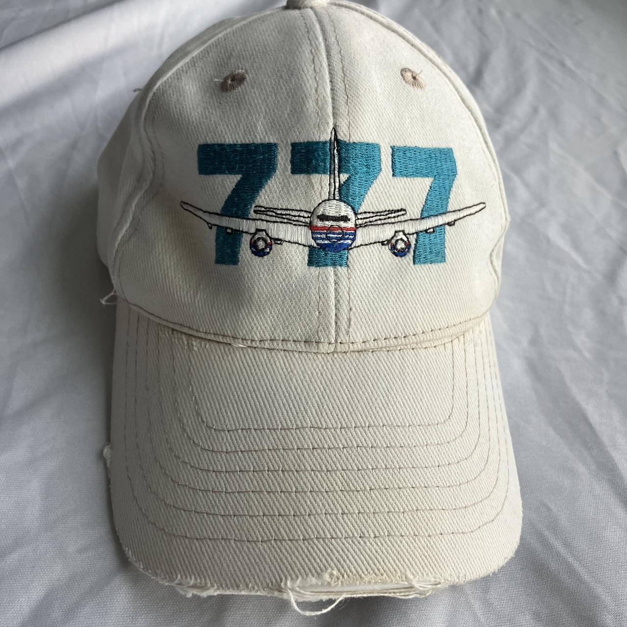 SOLD Vintage 777 boeing hat - Depop