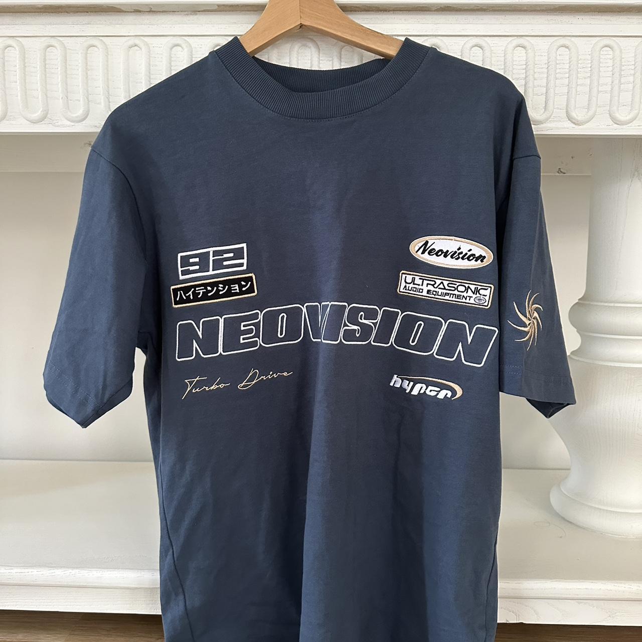 neovision turbo drive graphic tee bought from... - Depop