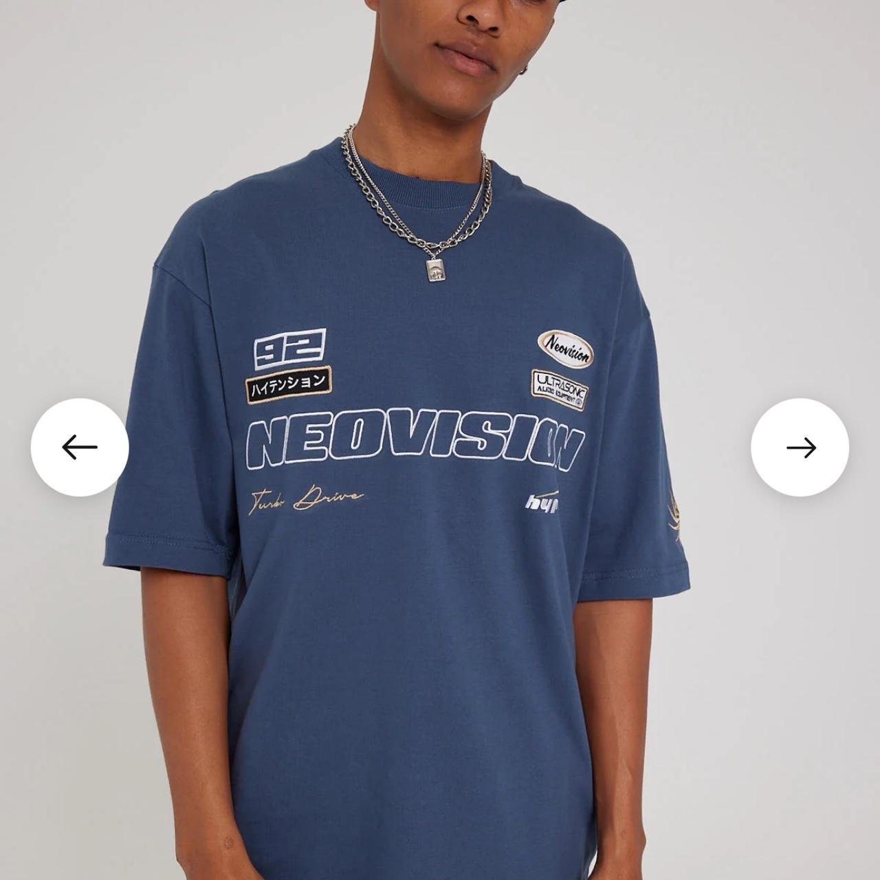 neovision turbo drive graphic tee bought from... - Depop