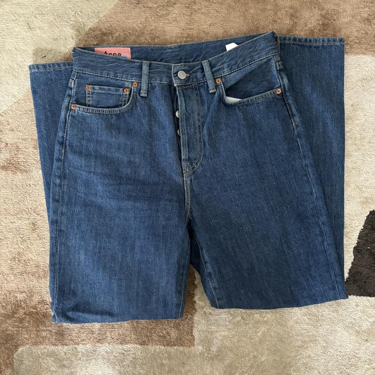 Acne Mece Jeans in Mid Blue W 29, L 32 Great... - Depop