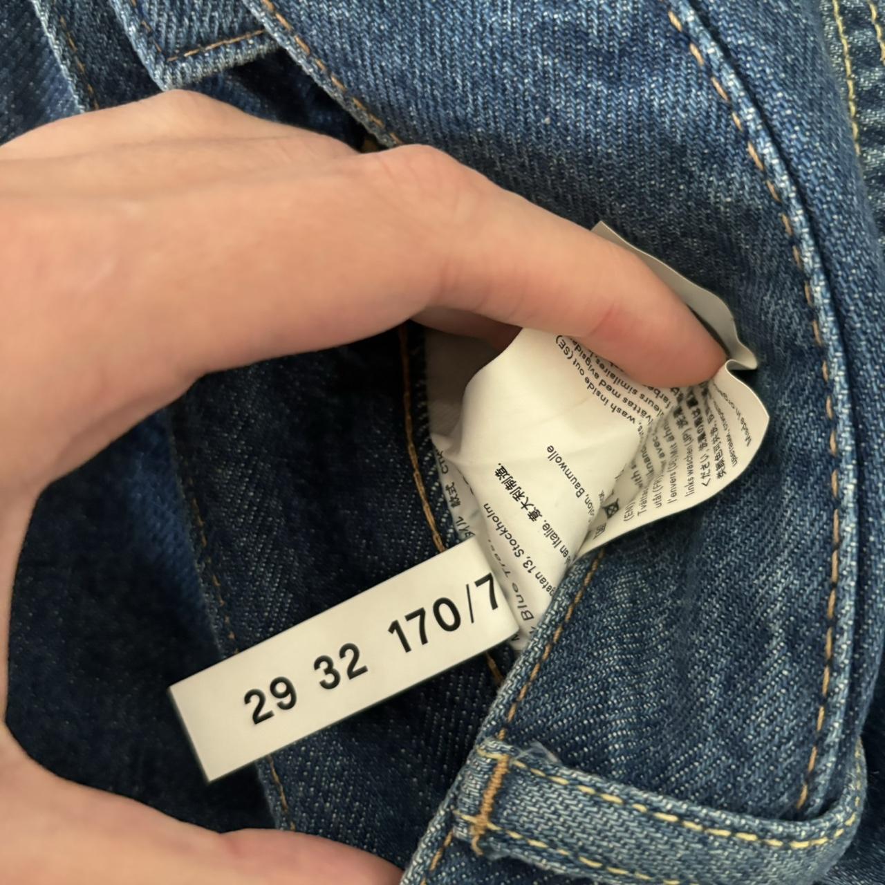 Acne Mece Jeans in Mid Blue W 29, L 32 Great... - Depop