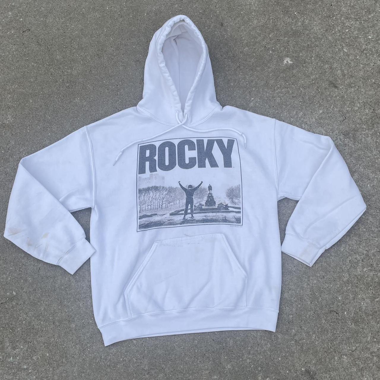 M Rocky Hoodie A little bit of marks on the front... - Depop