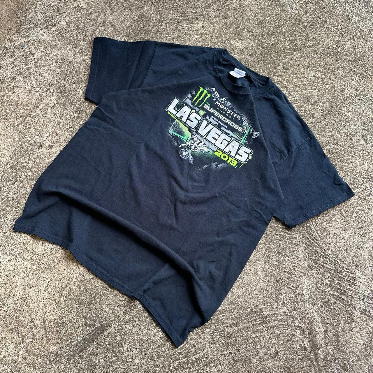 Y2K Monster Energy 2013 Graphic Tee Size L #y2k... | Depop