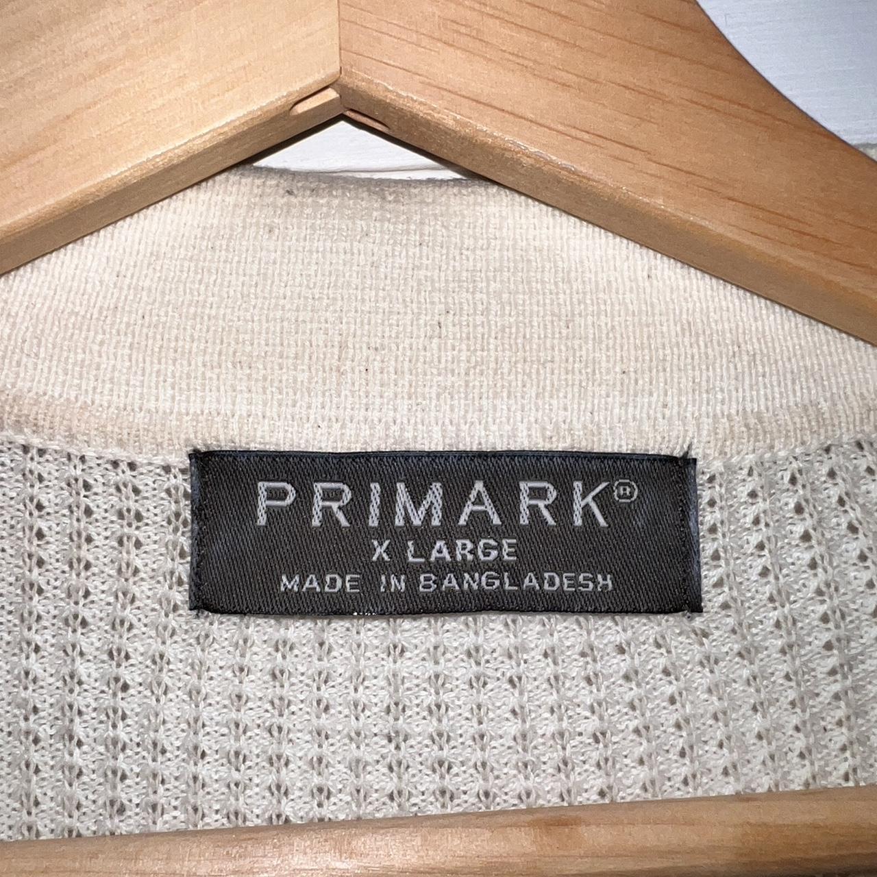 Primark relaxed short sleeve knitted shirt in XL,... - Depop
