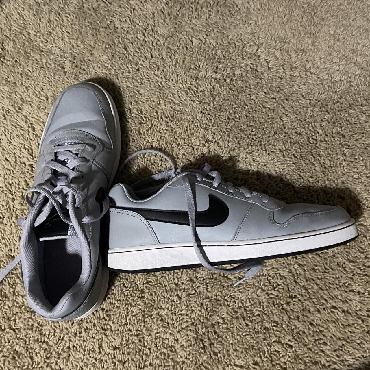 Nike Ebernon Low Wolf Grey 11.5 #nike #sneakers... - Depop