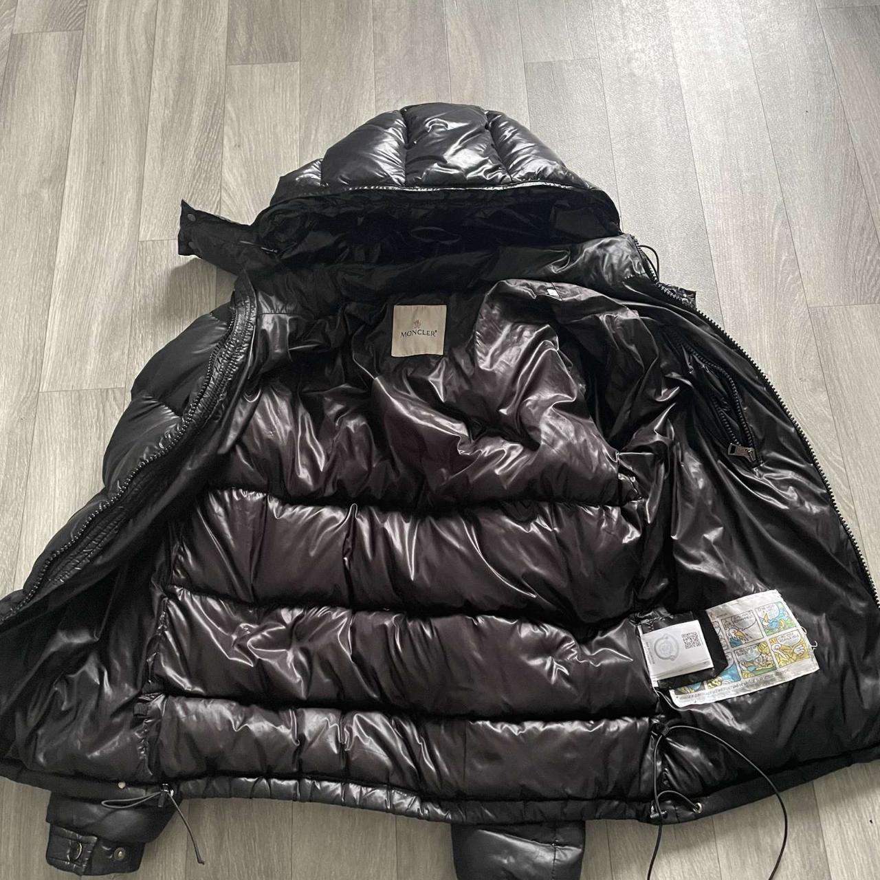 Moncler Maya - Black - Depop