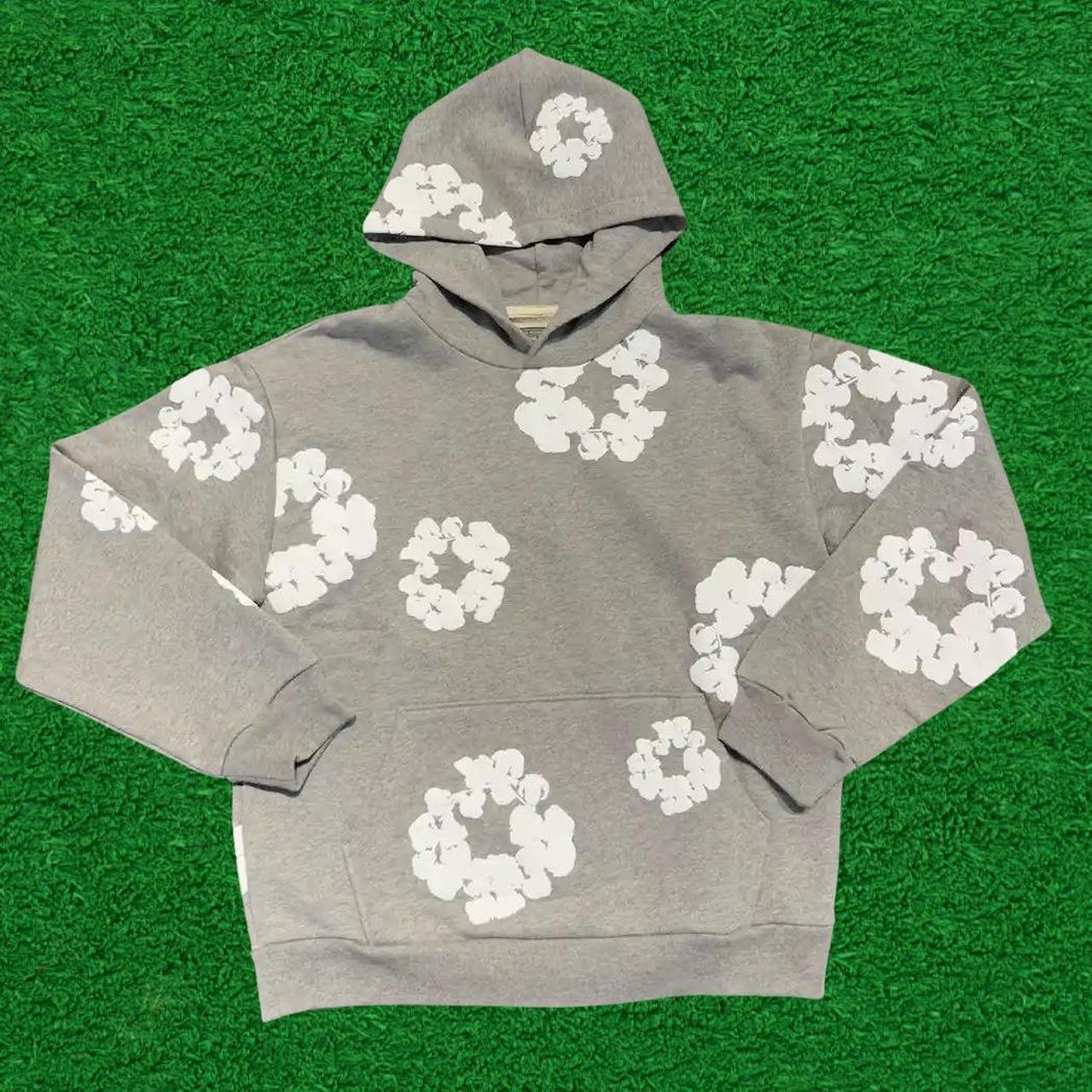 Grey Denim Tears Hoodie Brand New, Never Worn Size... - Depop