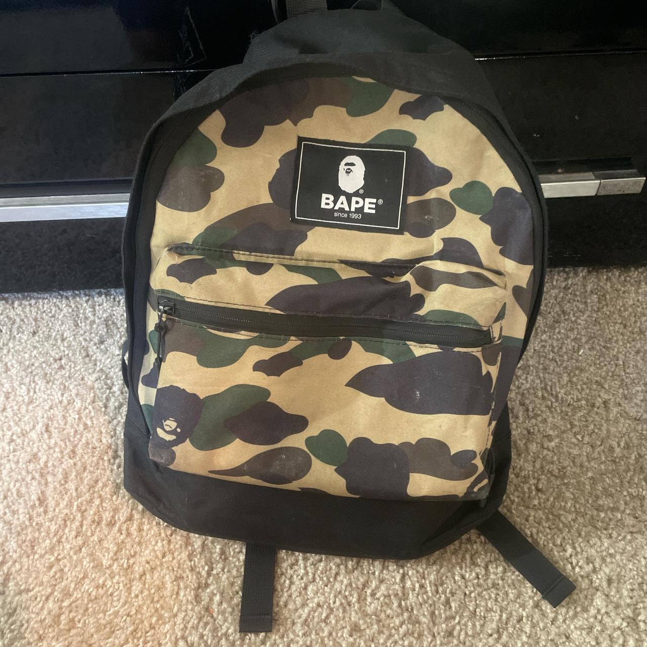 Bape backpack - Depop