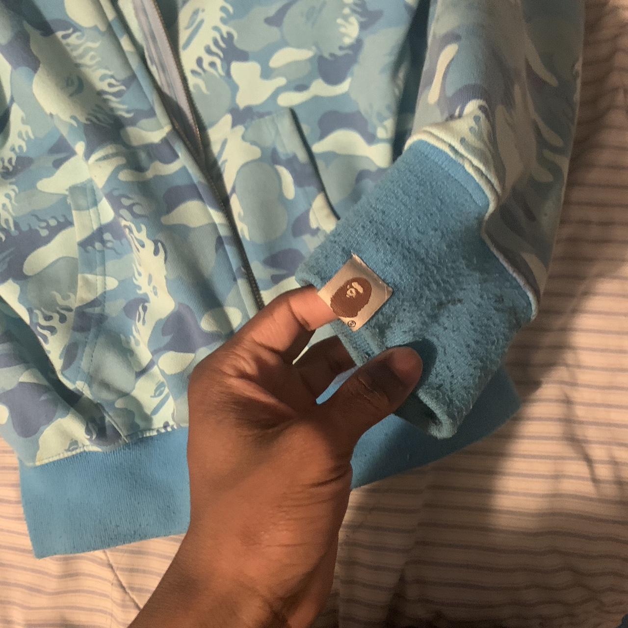 Bape jacket. no zipper - Depop