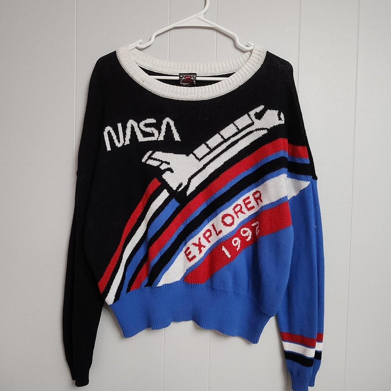 Vintage NASA sweater - Depop