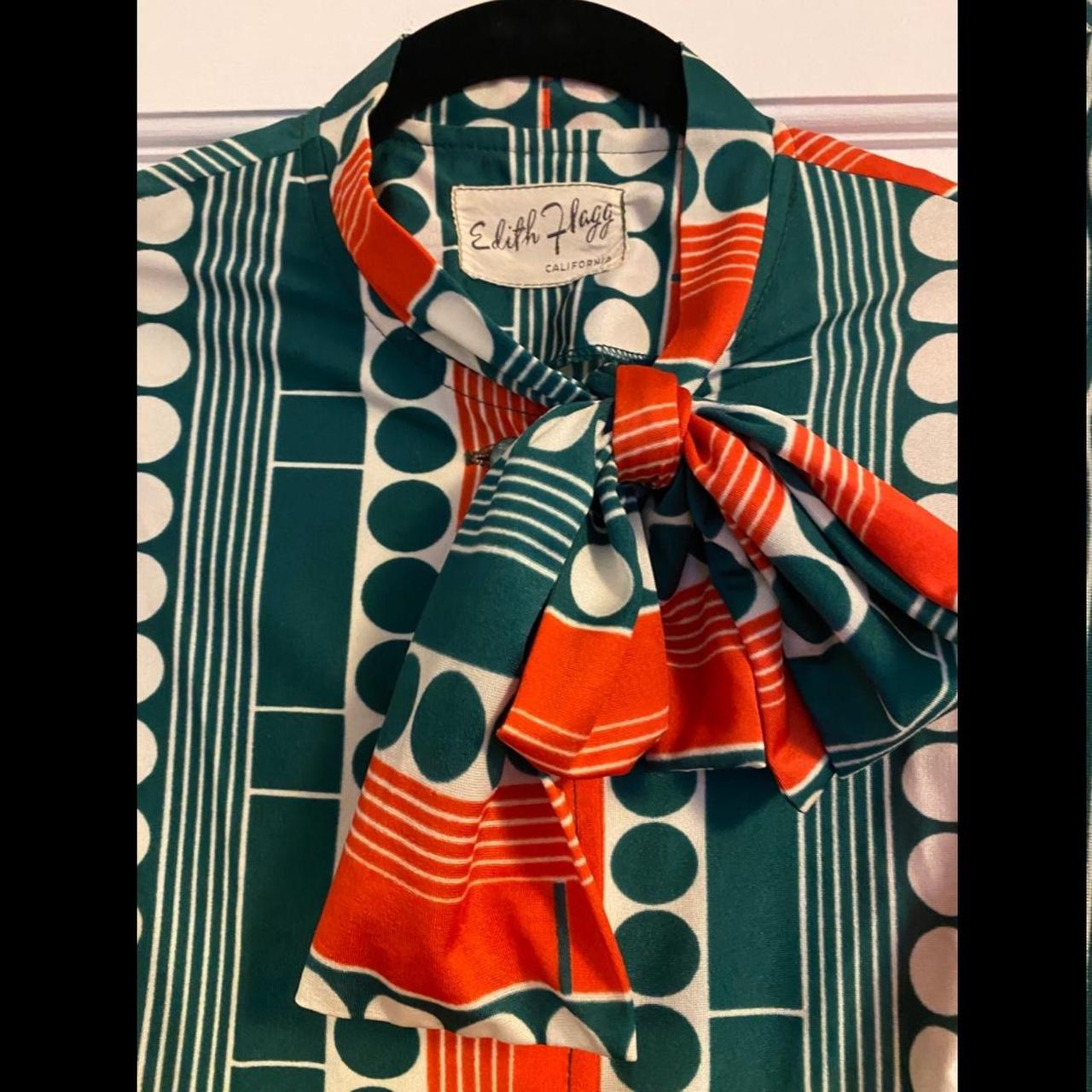 This vintage designer dress has a beautiful flow and... - Depop