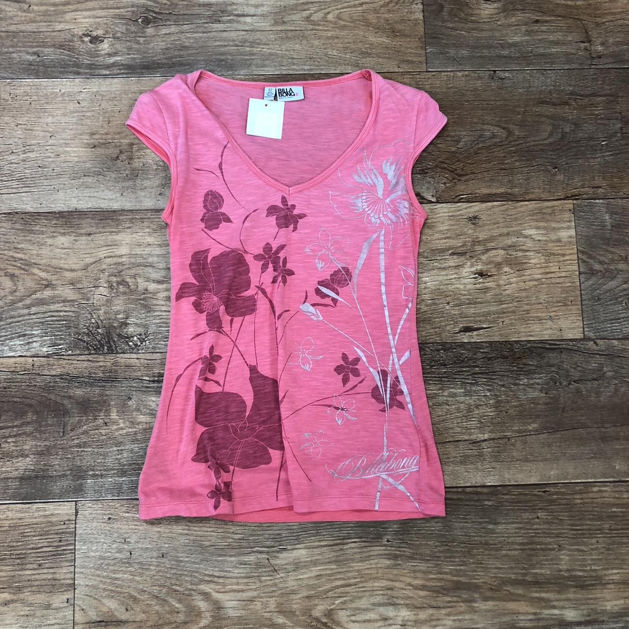 WOMENS BILLABONG PINK SLEEVELESS... - Depop