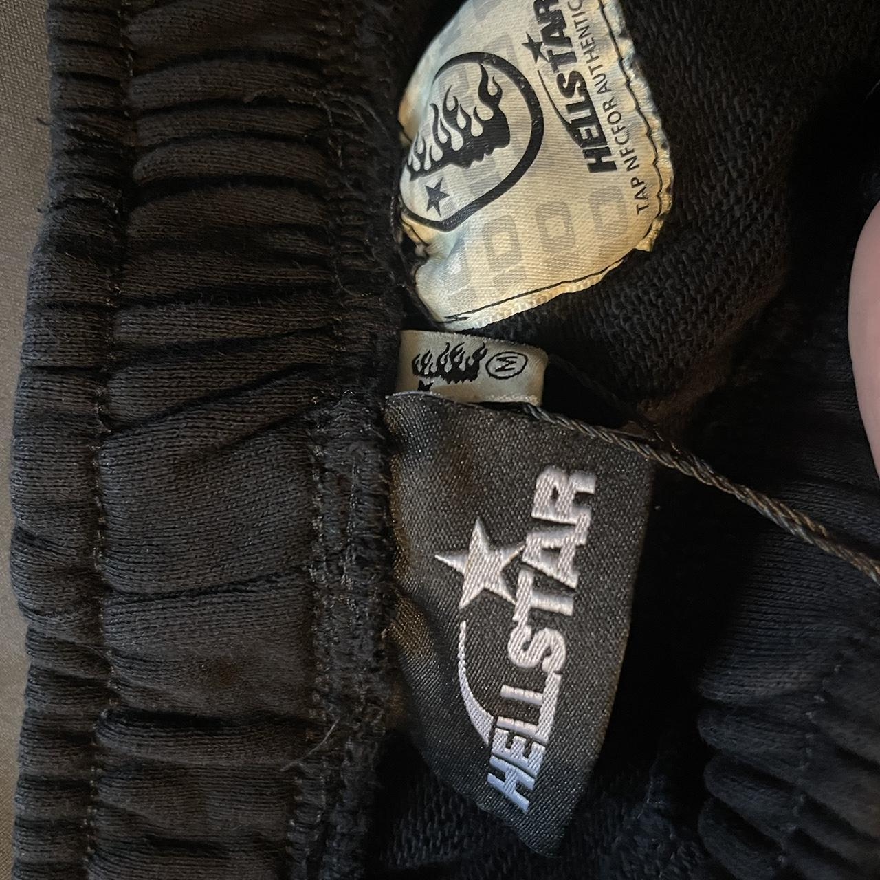 MEDIUM Hellstar No Guts No Glory Closed Elastic... - Depop