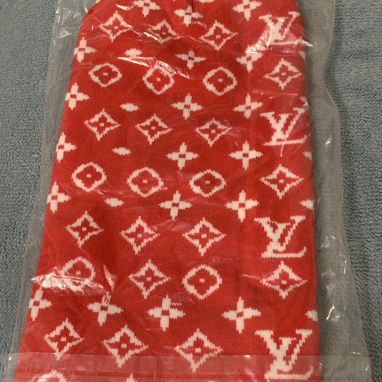 Shiesty Beefly “Custom” Red Ski Mask With Supreme... - Depop