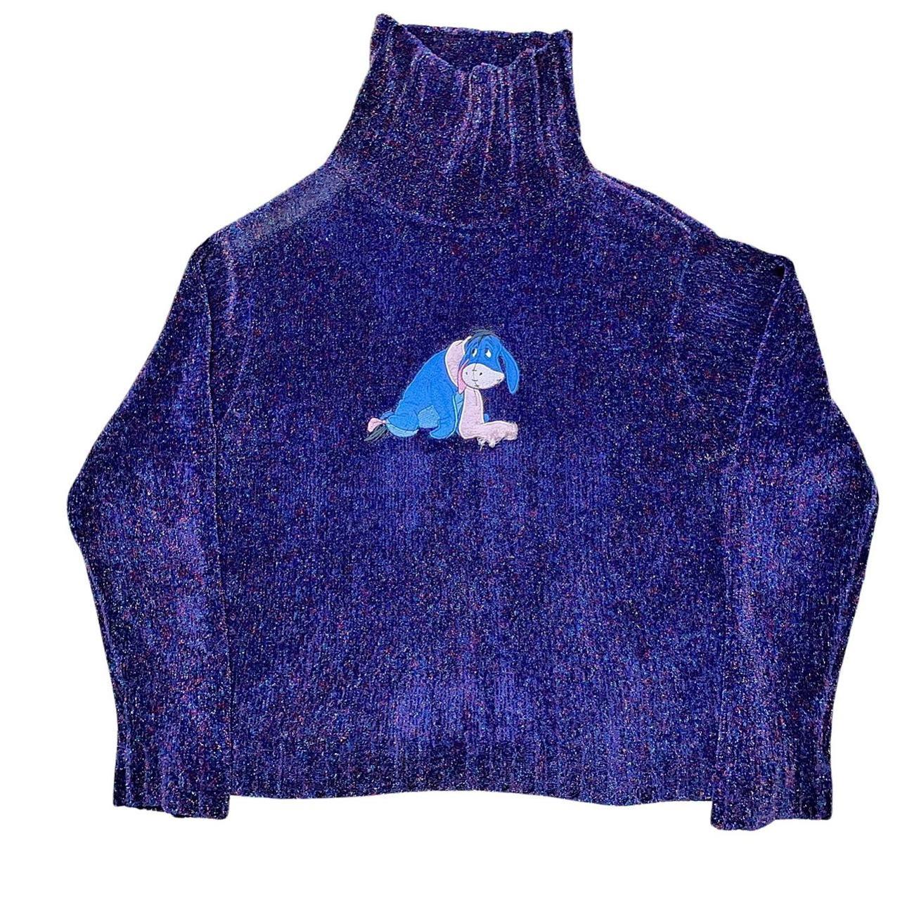 EEYORE ROLL NECK JUMPER SUPER COOL VINTAGE DISNEY... - Depop