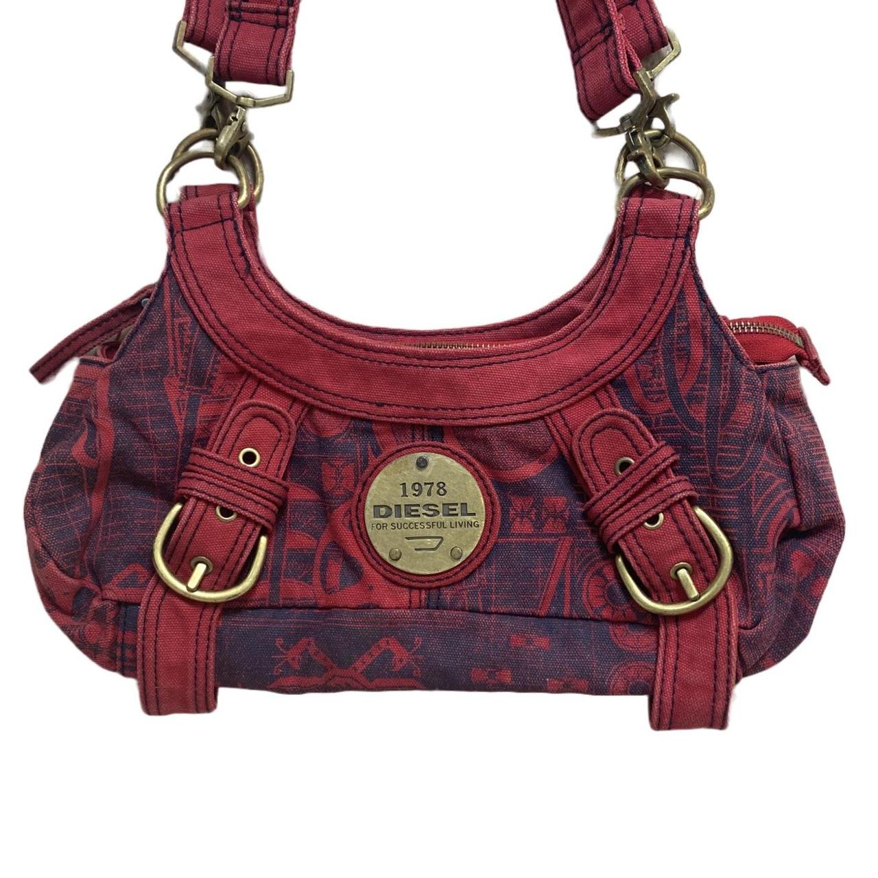 Diesel Women's Red Bag | Depop
