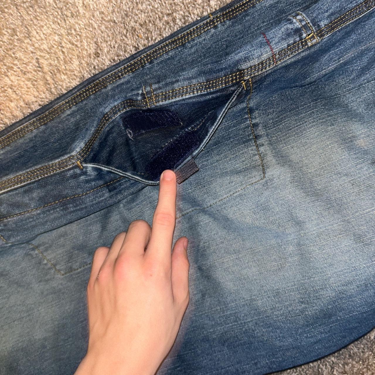 Jnco ecko dc Vtg. boxer jeans 90s... - Depop