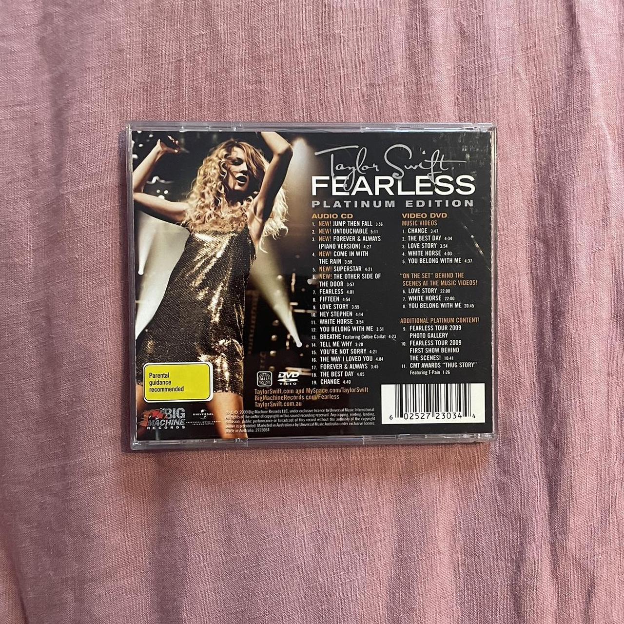 Taylor Swift Fearless Platinum Edition - 2 discs (CD... - Depop