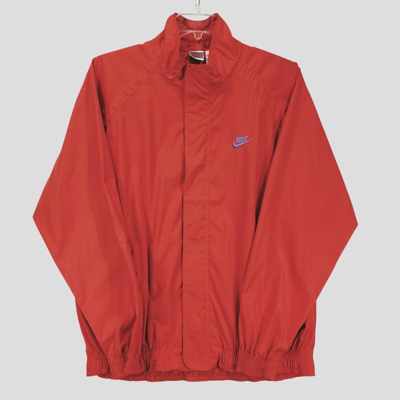 Nike Men's Windbreaker Jacket Full Zip Vintage 80s... | Depop