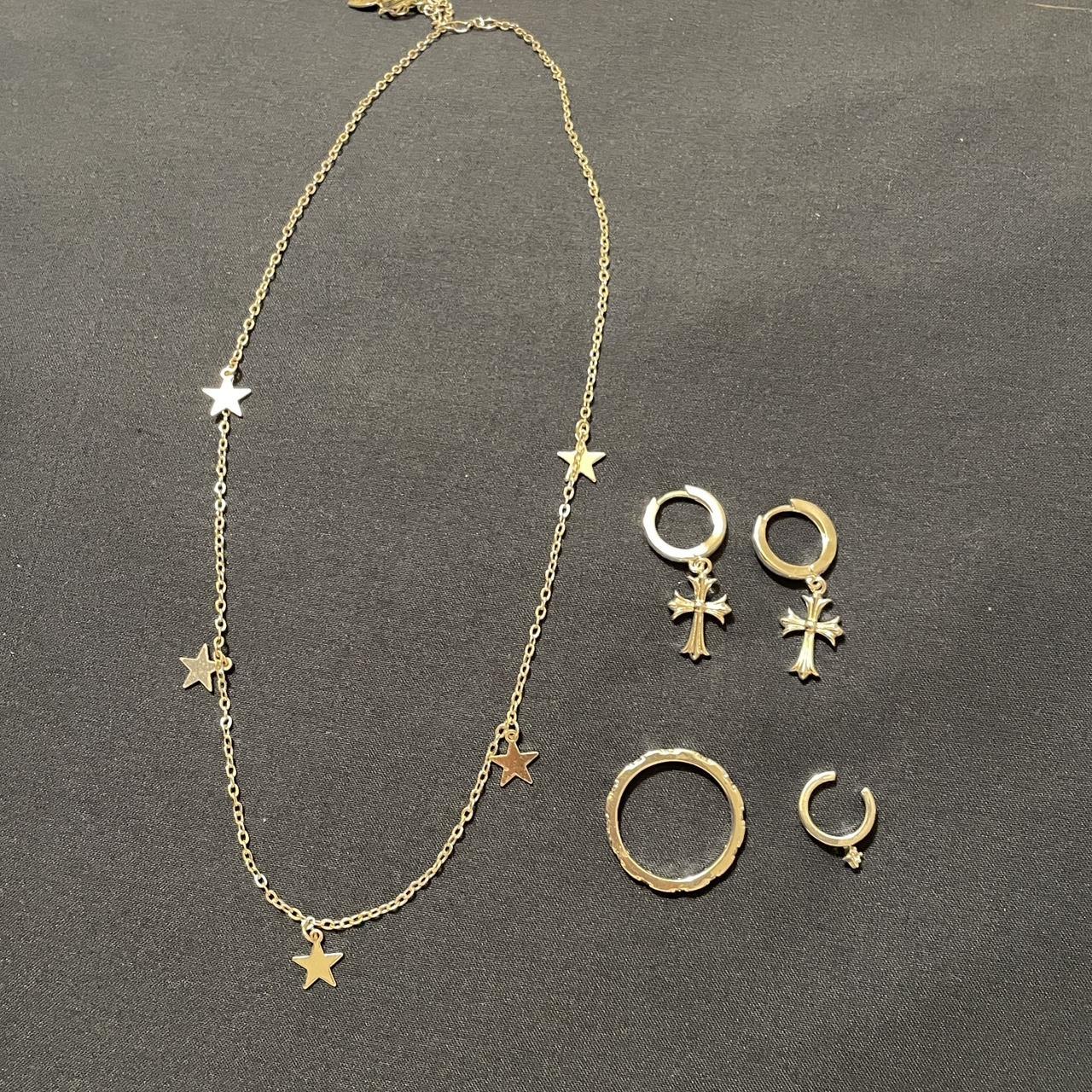 Evry Jewels silver jewelry bundle. Star necklace,... | Depop