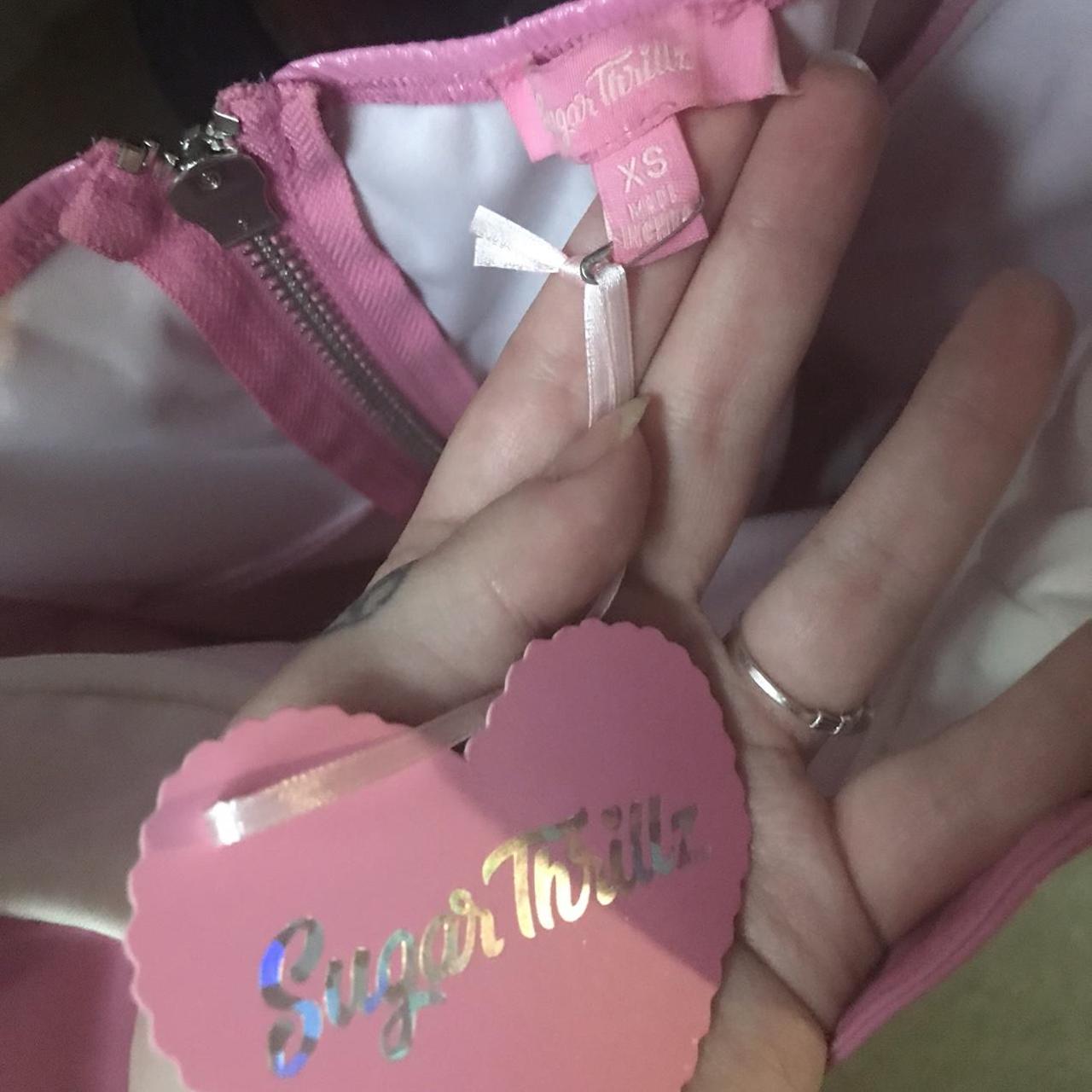 Sugar Thrillz Dolls Kill PVC dress NWT #dollskill... - Depop