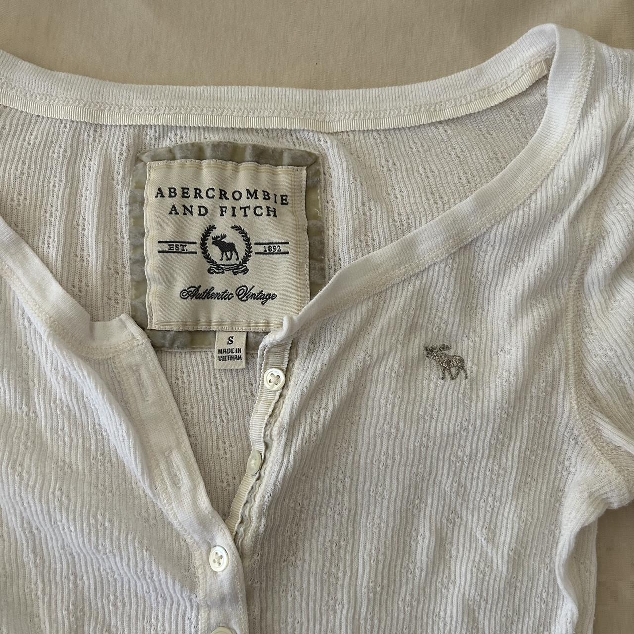 ‼️ON HOLD, DO NOT BUY‼️ Abercrombie & Fitch henley... - Depop