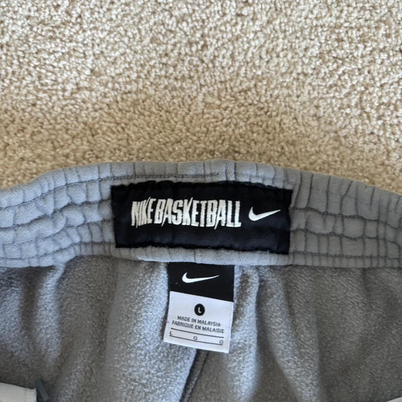 Vintage nike basketball track pants - size large - Depop