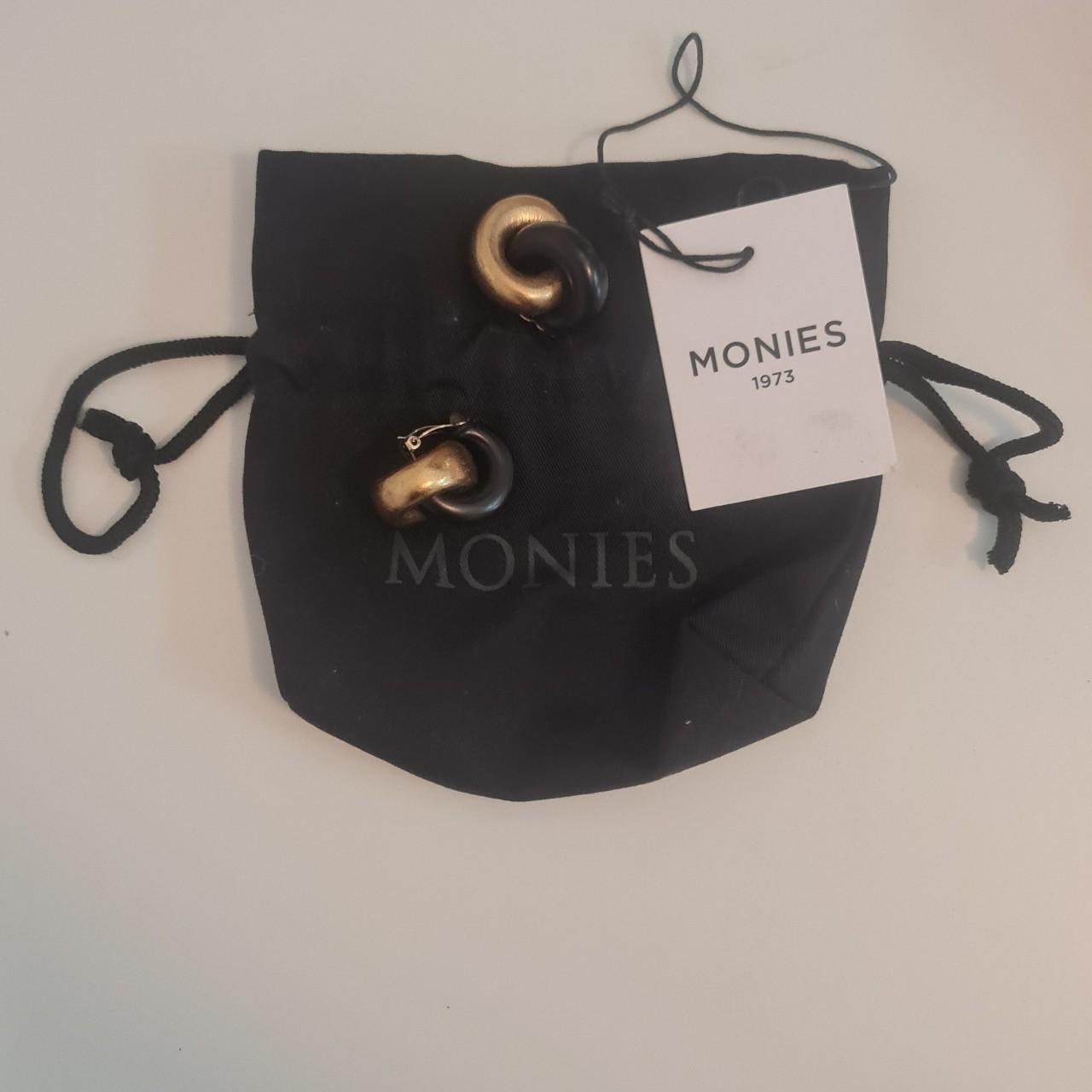 Monies Havana clip on earrings. Never worn. Can take... - Depop