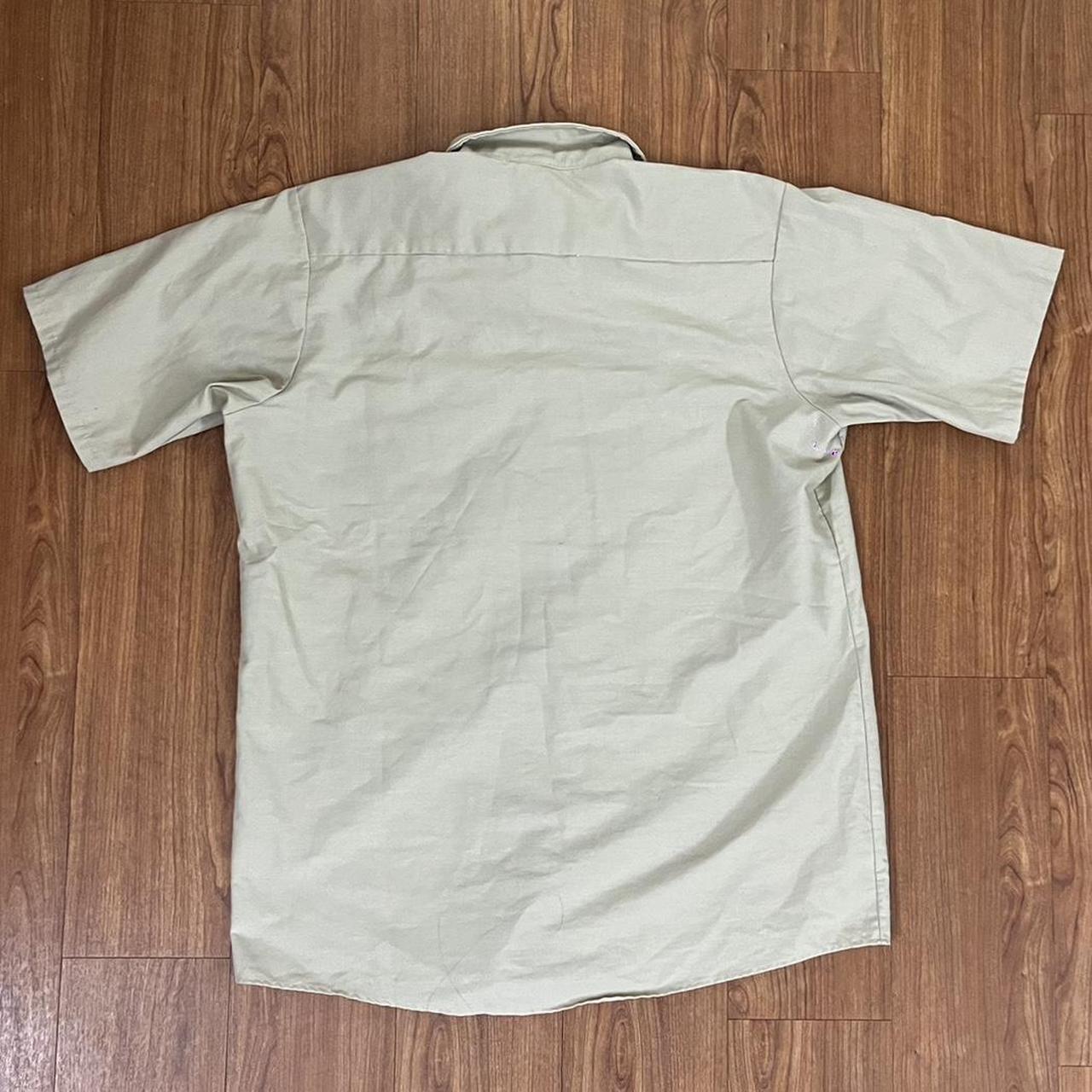 Rare Simpsons Duff quality control button up shirt... - Depop