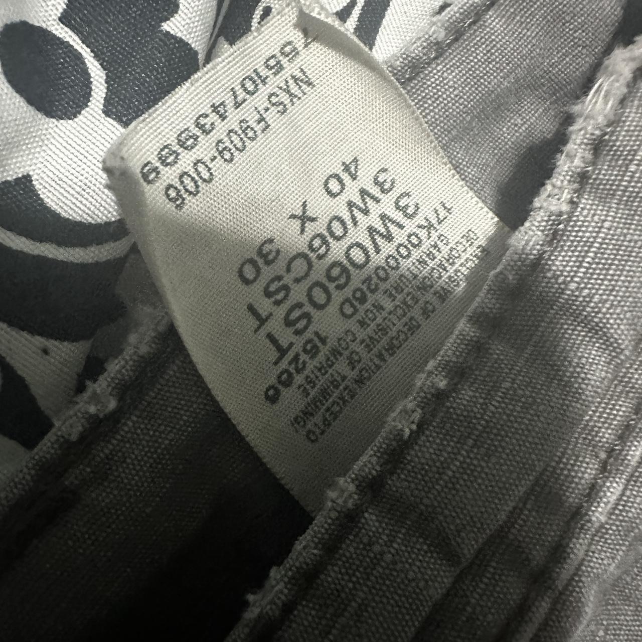 Wrangler Riggs grey double knee cargo pants Size... - Depop