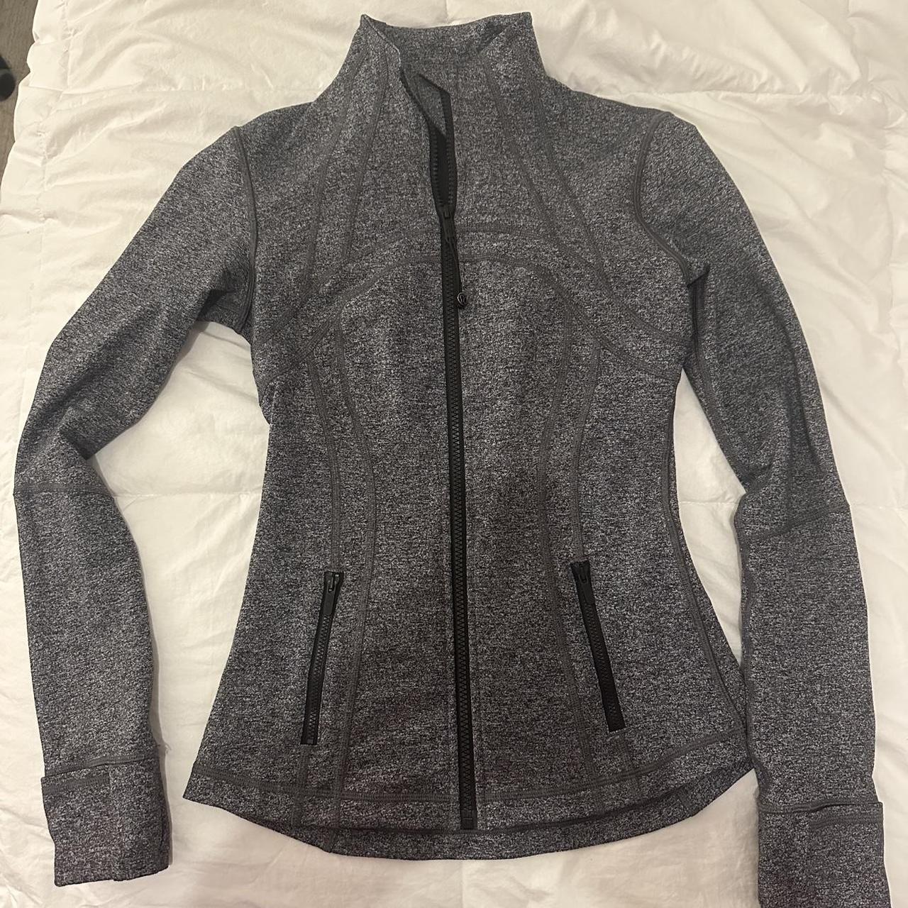 Grey Lululemon Define Jacket Perfect Condition Size 4 | Depop