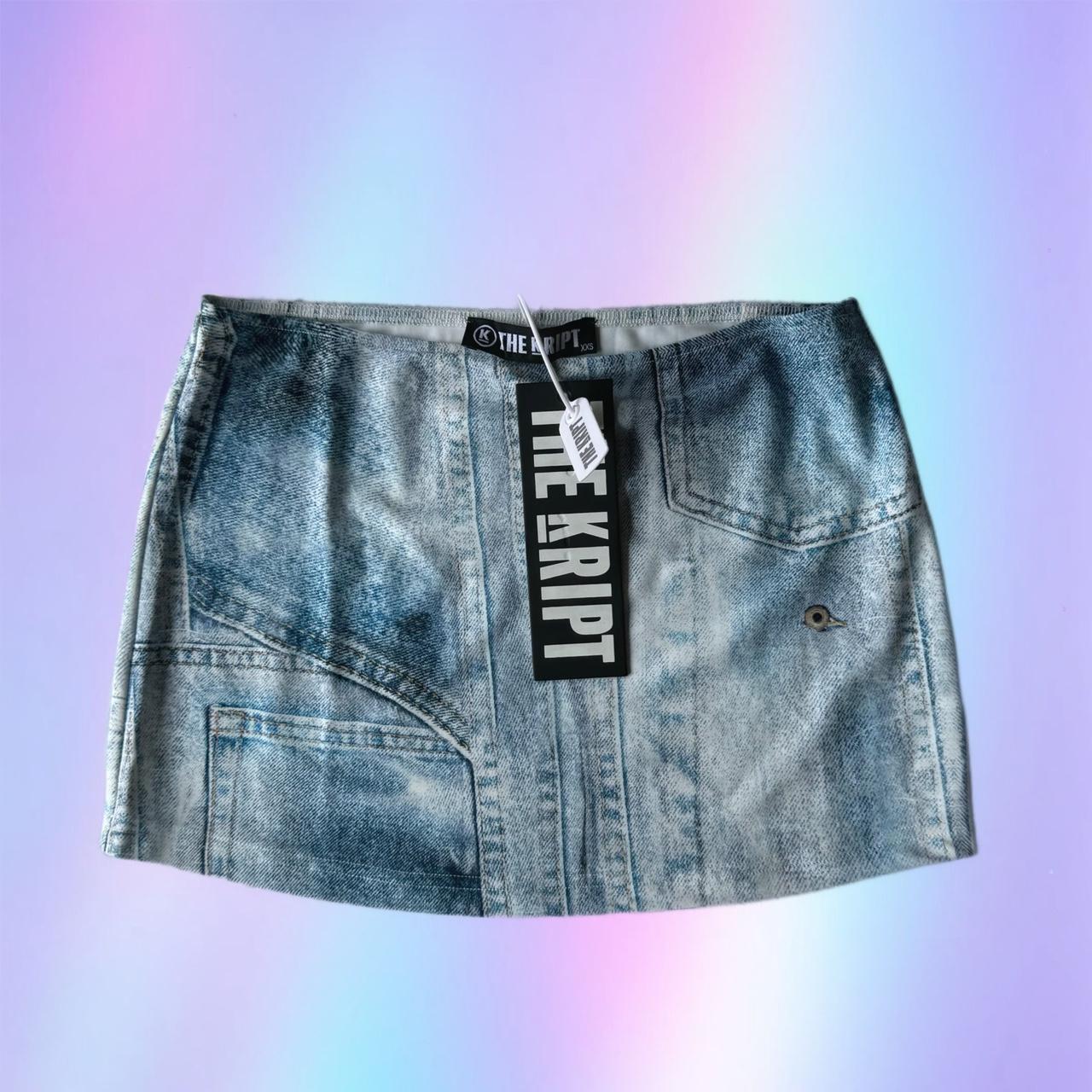 the kript sully mini skirt brand new with tags /... - Depop