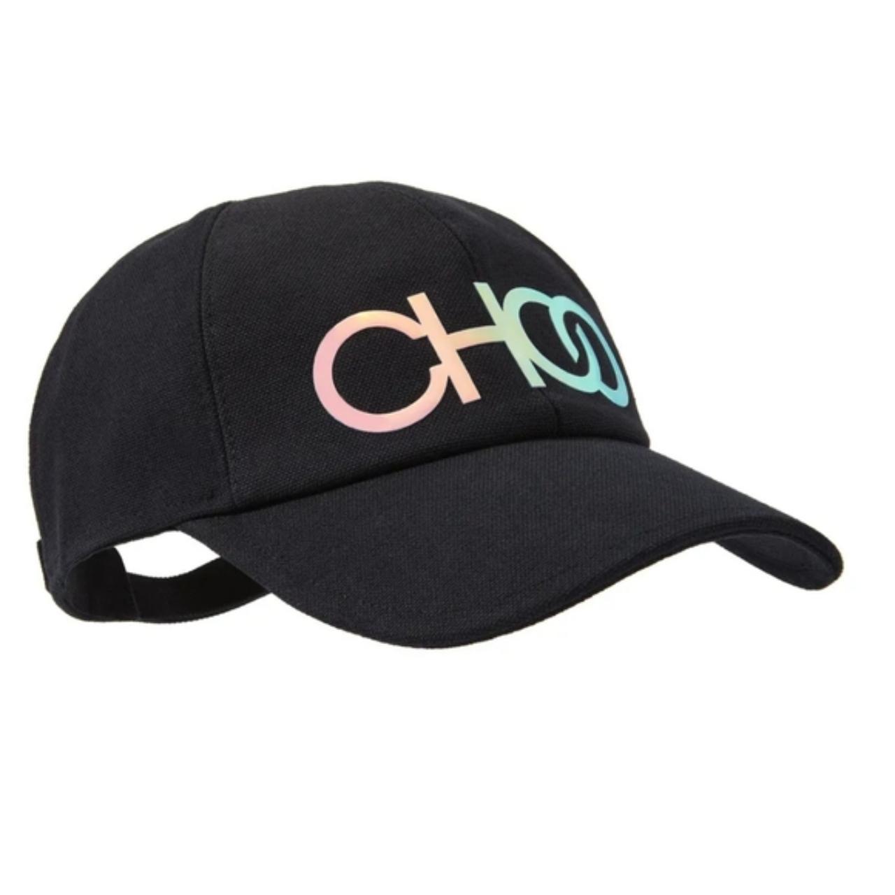 Jimmy Choo baseball cap holographic CHOO Jimmy Choo... - Depop