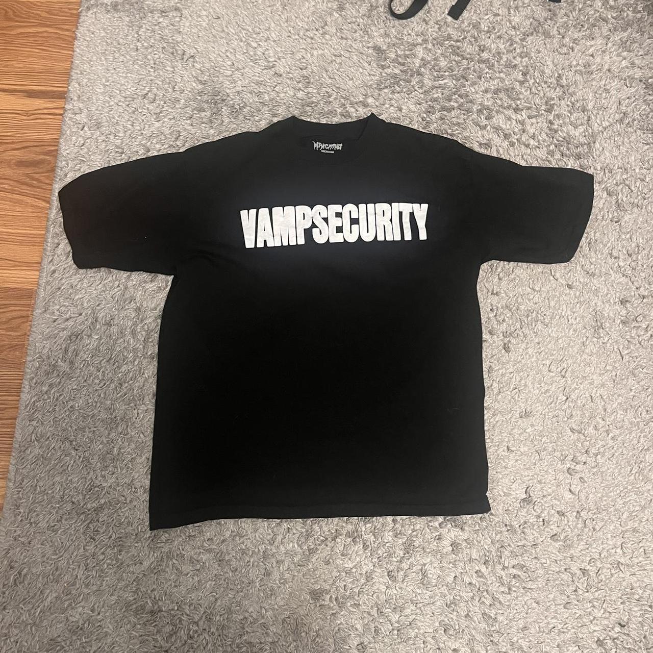 Playboi Carti Vamp Security Shirt Worn once Great... - Depop