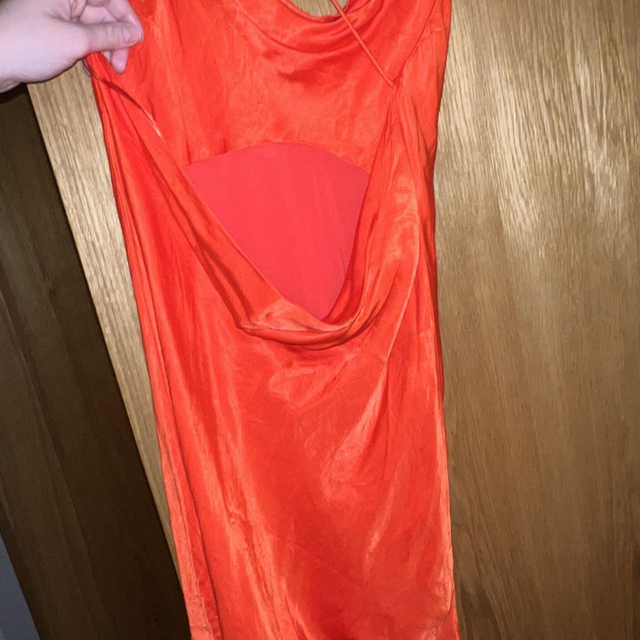 Zara red backless mini dress So flattering on and... - Depop