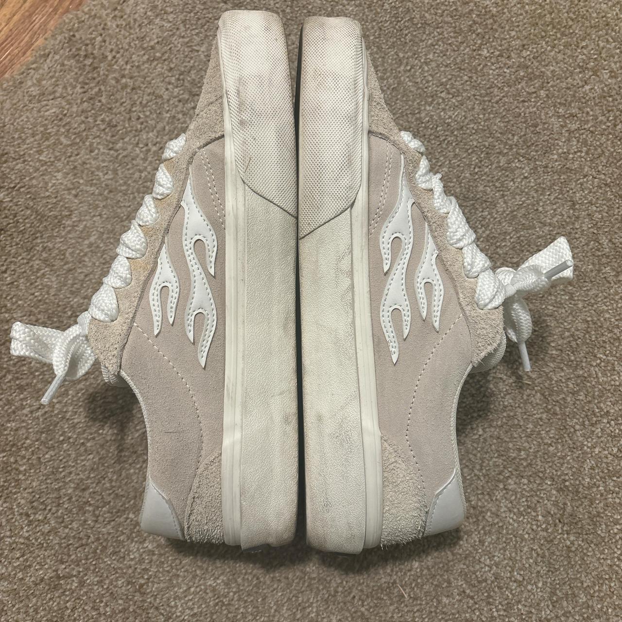 Straye Puff Cream Skate Shoes MISSING LACES | Depop